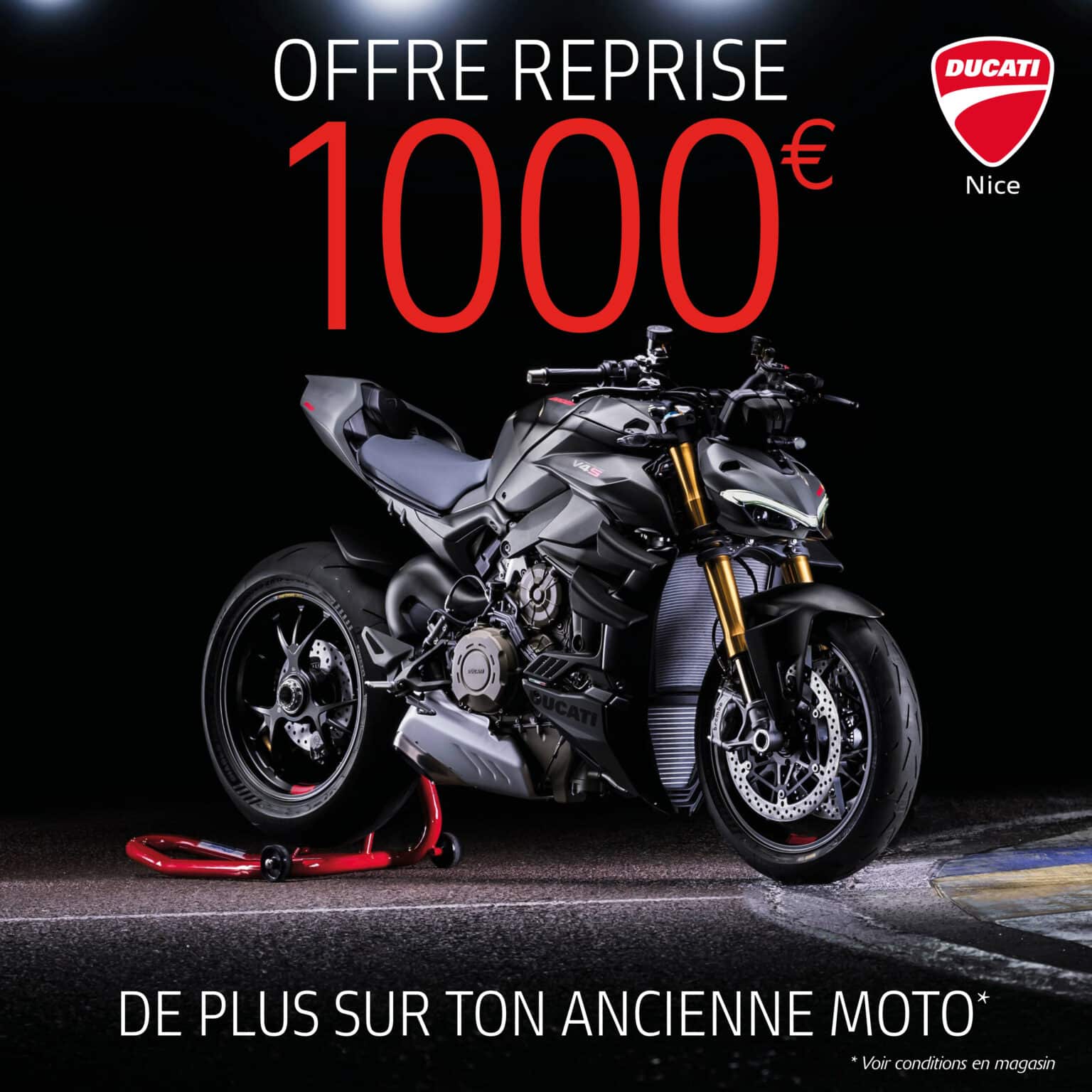 Revendeur exclusif Ducati Moto à Nice : Rosso Moto